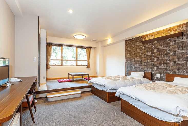 Yukai Resort Unzen Toyokan Japanese Western Style Room – Hanatour Japan ...